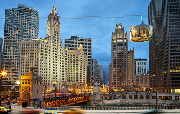$250m cable car proposed for Chicago - Global Construction Review