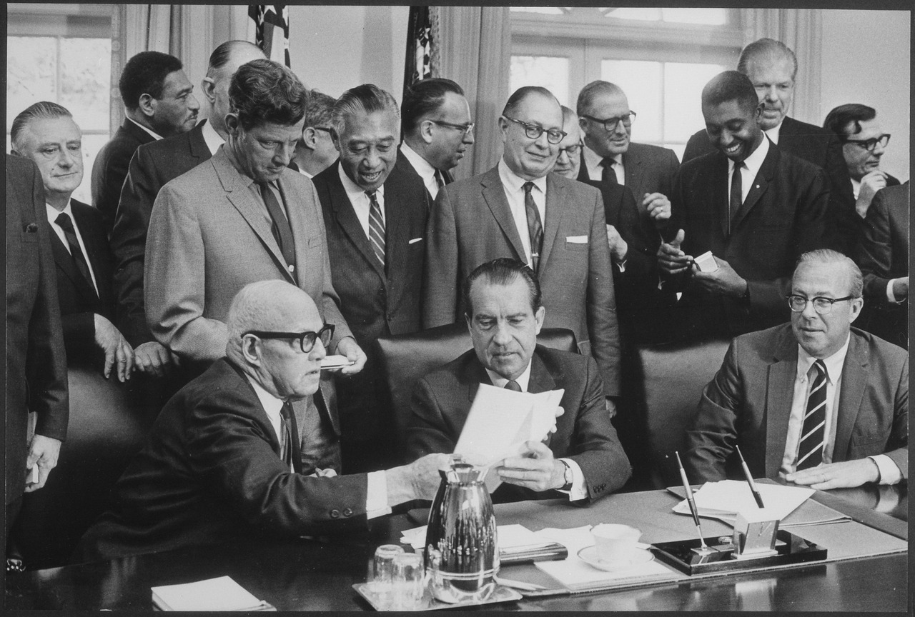 George Schultz Former Bechtel President And Cabinet Secretary To Nixon