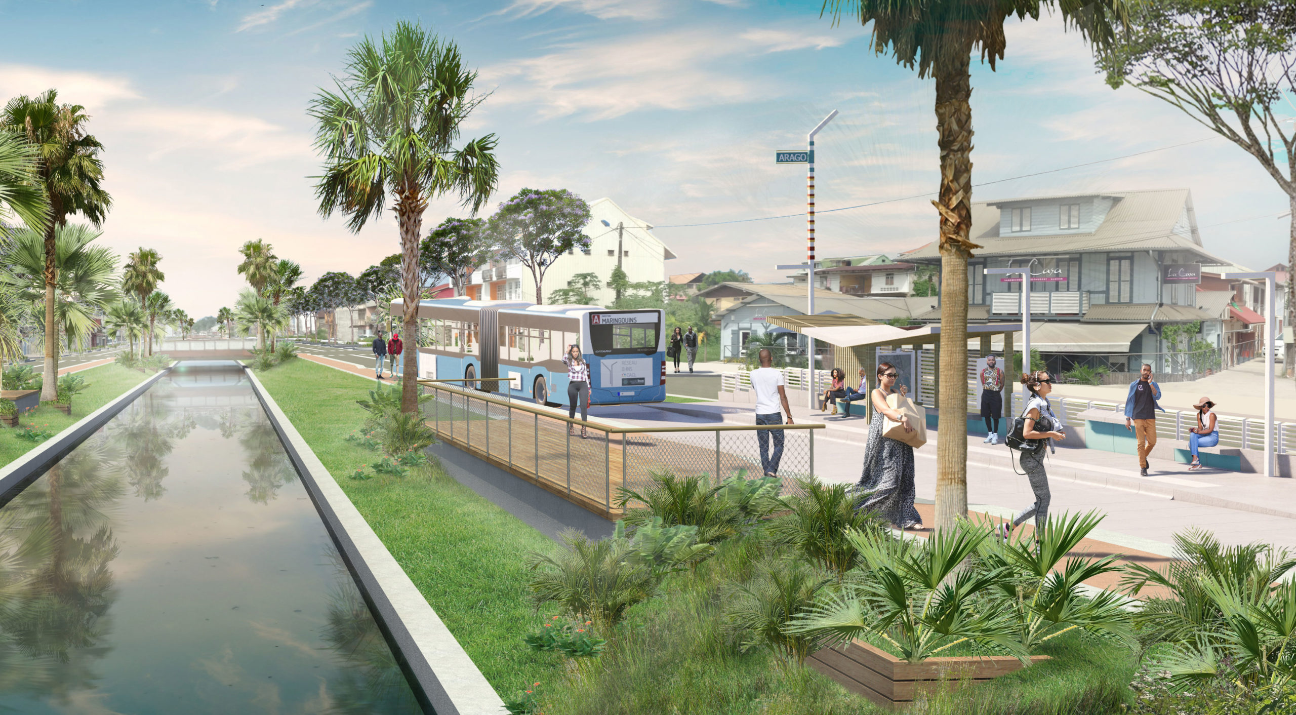 Hot project: Colas to build rapid bus lanes in Cayenne, Guiana - Global ...