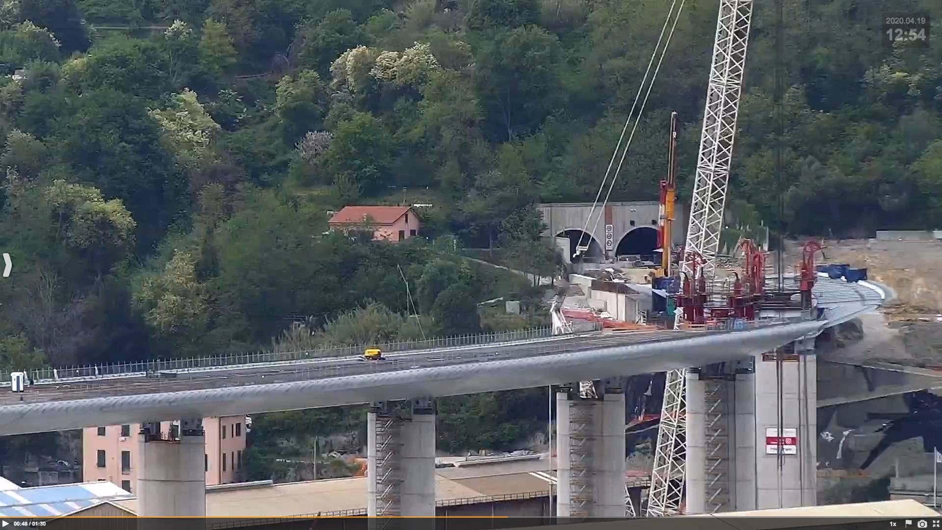 Deck nears completion on new Genoa bridge - Global Construction Review