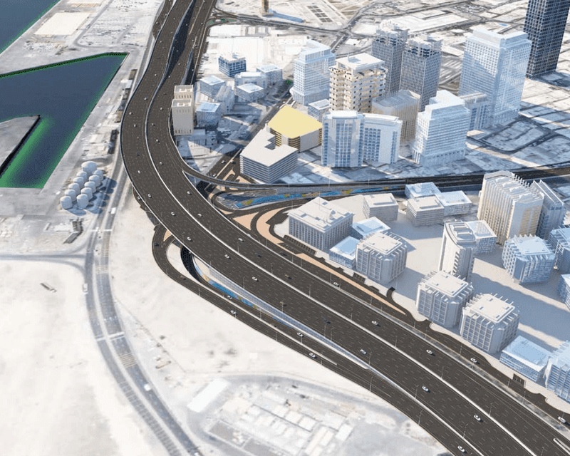 Fly over: Besix is re-modelling traffic flow in old Dubai - Global ...