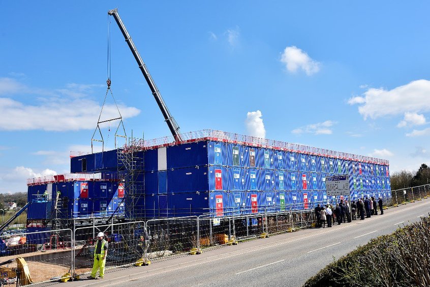 UK airport gets prefab hotel made in China - Global Construction Review
