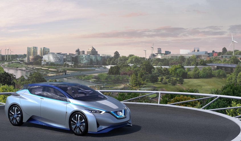 Foster + Partners and Nissan reveal self-driving car that can power a ...