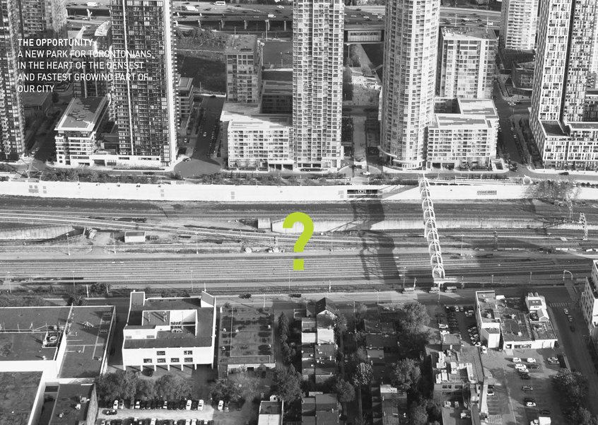 Toronto plans huge downtown park by decking over rail corridor - Global ...