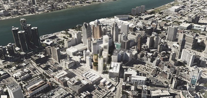 Danish firm designs Detroit's first high-rise office in a generation ...