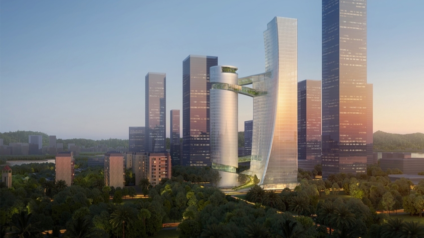 Steven Holl Architects designs DNA-inspired towers for Chinese biotech ...