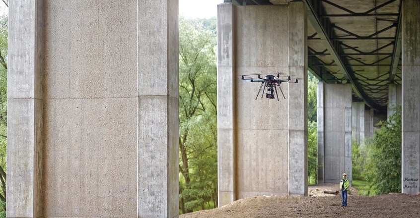 Researchers unveil drones that minutely inspect high-rise buildings ...