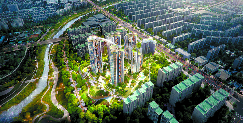 Hyundai to build six towers and 100m-high "skybridge" in Seoul - Global ...