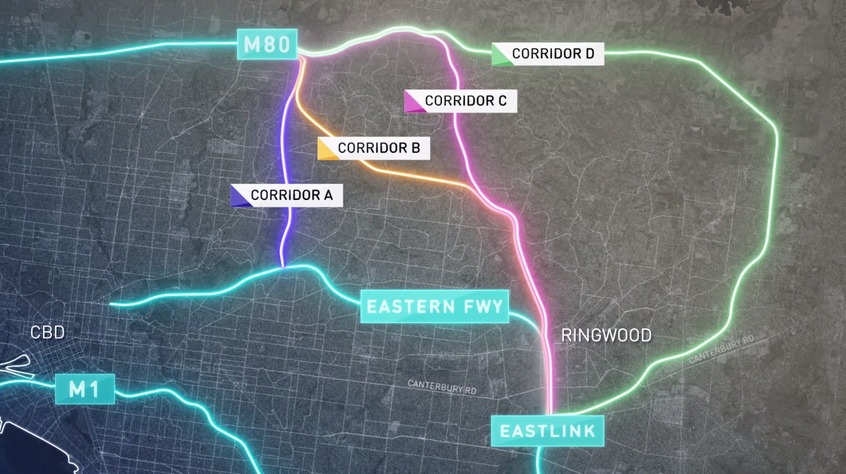Four potential corridors shortlisted for Melbourne megaproject - Global ...