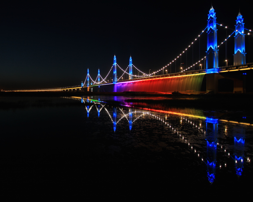 Chinese bridge turns Yellow Sea into a rainbow - Global Construction Review