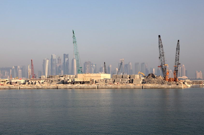 Construction firms feeling pain in blockaded Qatar - Global ...