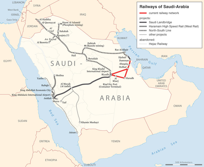 Saudi Arabia to invest $97bn on massive rail expansion - Global ...