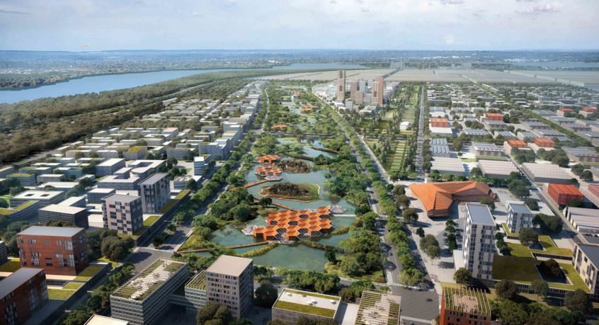 Work begins on city development in Nigeria designed by Skidmore, Owings ...