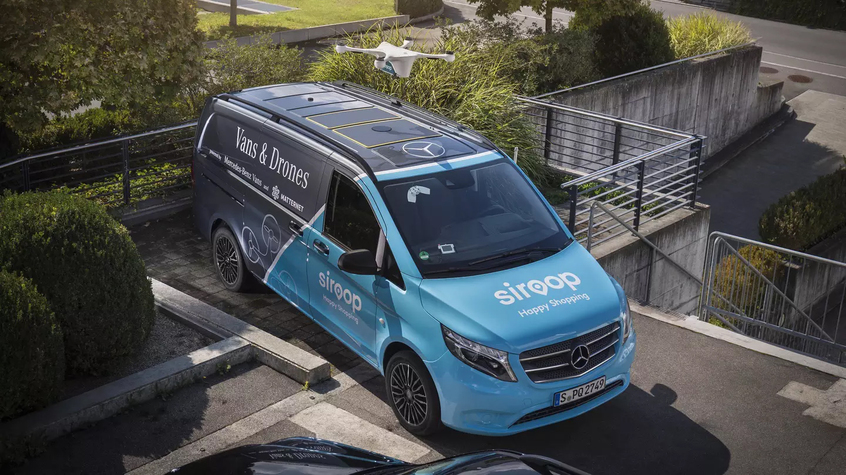 Mercedes Benz completes largest ever test of drone delivery system ...