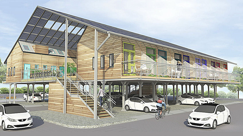 New British firm offers snap-together homes above car parks - Global ...