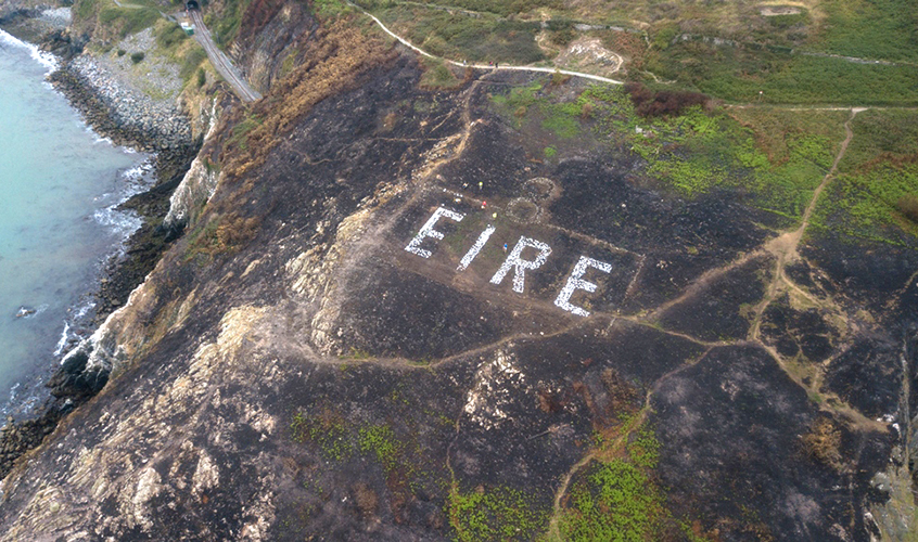 This is Ireland, don't bomb': WWII coastal marking restored - Global ...