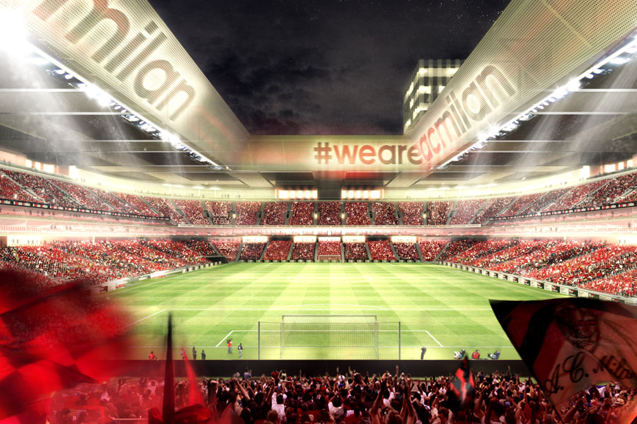 Arup unveils AC Milan 'sunken stadium' redevelopment plan - Global ...
