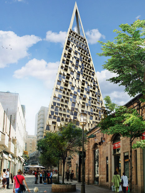 Libeskind's "Freedom Pyramid" to join Jerusalem skyline - Global ...