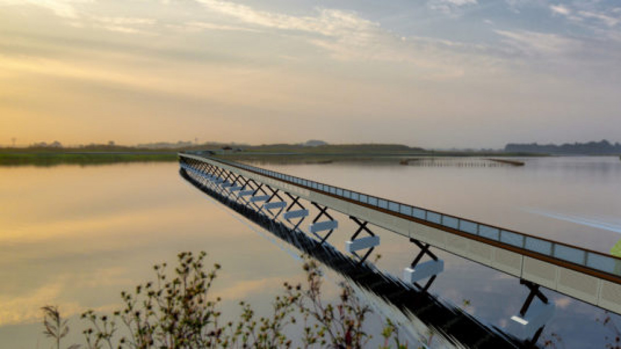 Work begins on Europe's longest, most bat-friendly cycle bridge ...