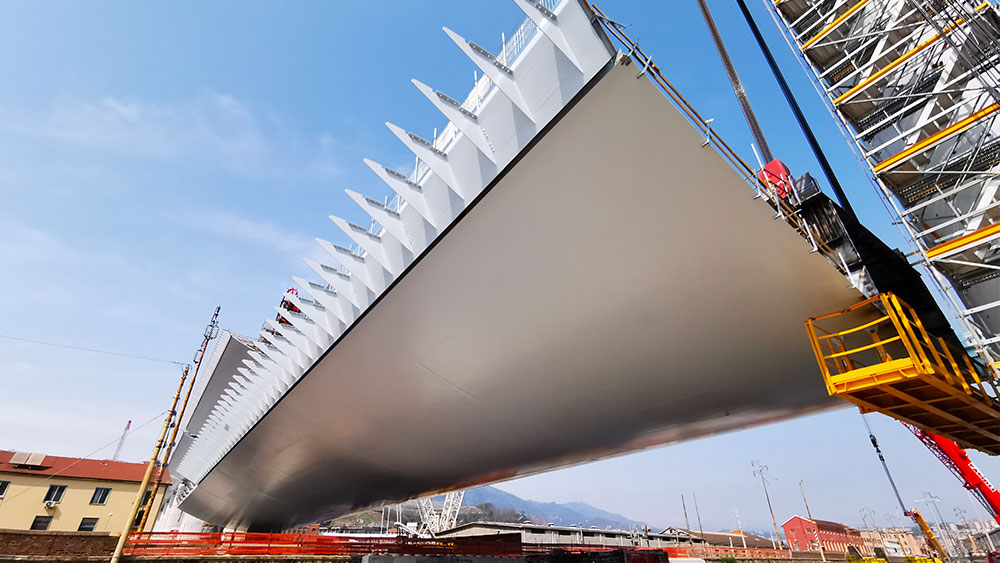 Work on Genoa bridge nears completion after "a show of confidence and ...