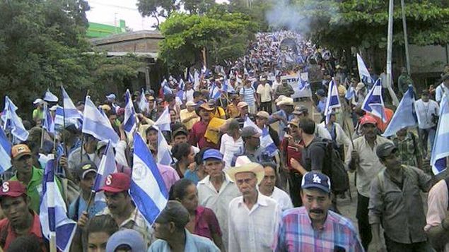 Thousands protest canal in Nicaragua over land issue - Global ...
