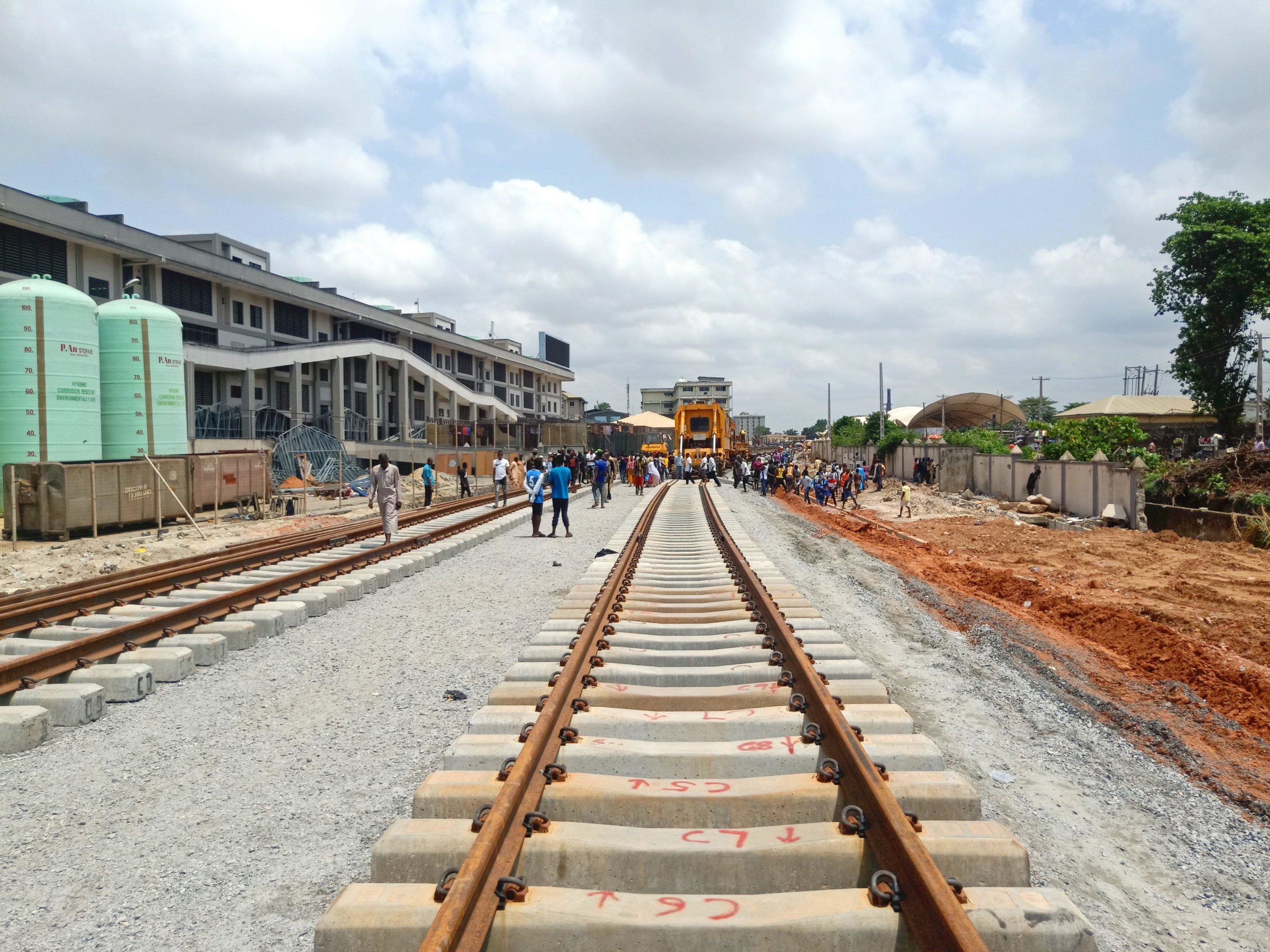 China Civil Engineering completes track laying on $1.5bn Lagos to ...