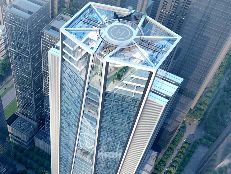 Foster + Partners designs 350m tall bank HQ in Shenzhen - Global ...