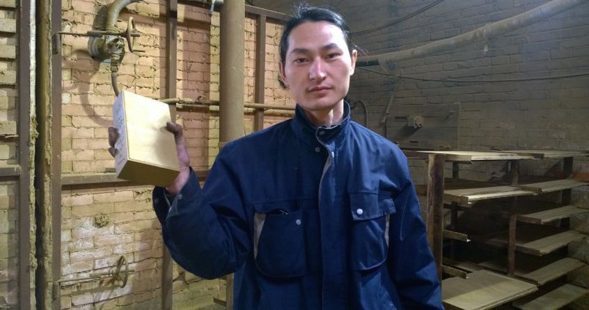 China artist makes solid brick from Beijing smog - Global Construction ...