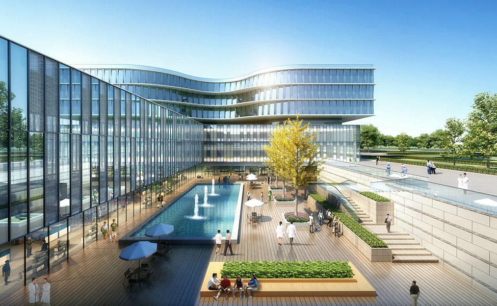HDR designs sweet-smelling 1,400-bed Chinese hospital - Global ...
