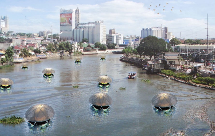 Floating jellyfish lodges can purify water and grow food - Global ...