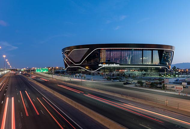 McCarthy and Mortenson complete work on 65,000-capacity Las Vegas ...