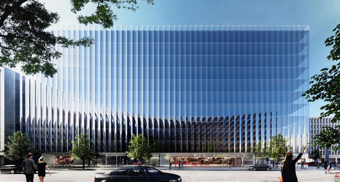 Shape-shifting "kaleidoscope" office building planned for Washington DC ...