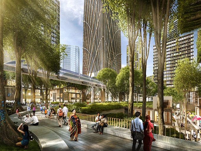 SOM wins contest to design centre of Sri Lanka's $15bn port city ...