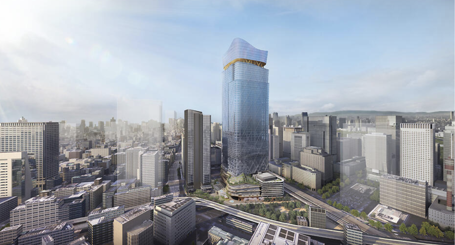 Japan's tallest tower to be shaped like torch - Global Construction Review