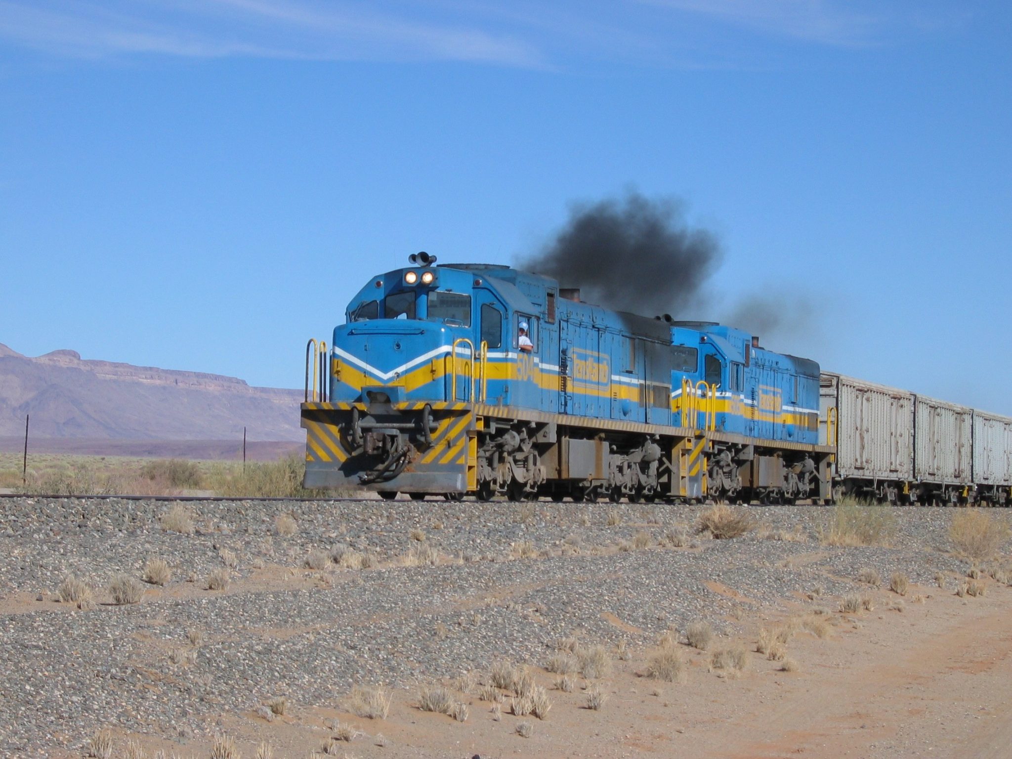 Study gives green light to 770km Namibian rail line - Global ...