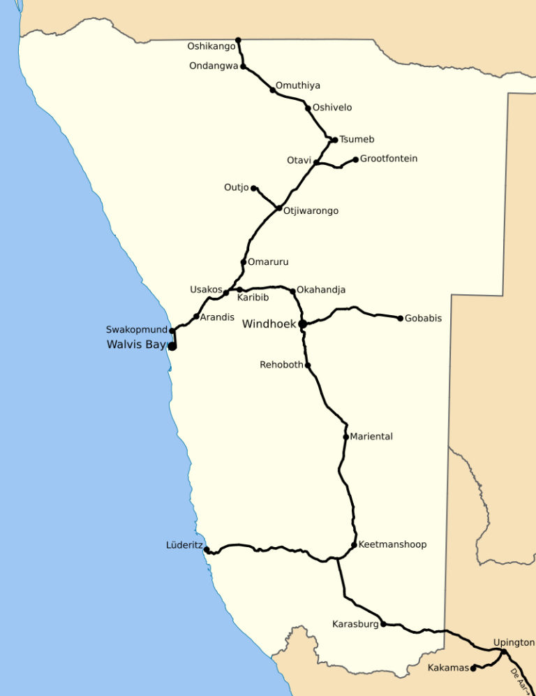 Study gives green light to 770km Namibian rail line - Global ...