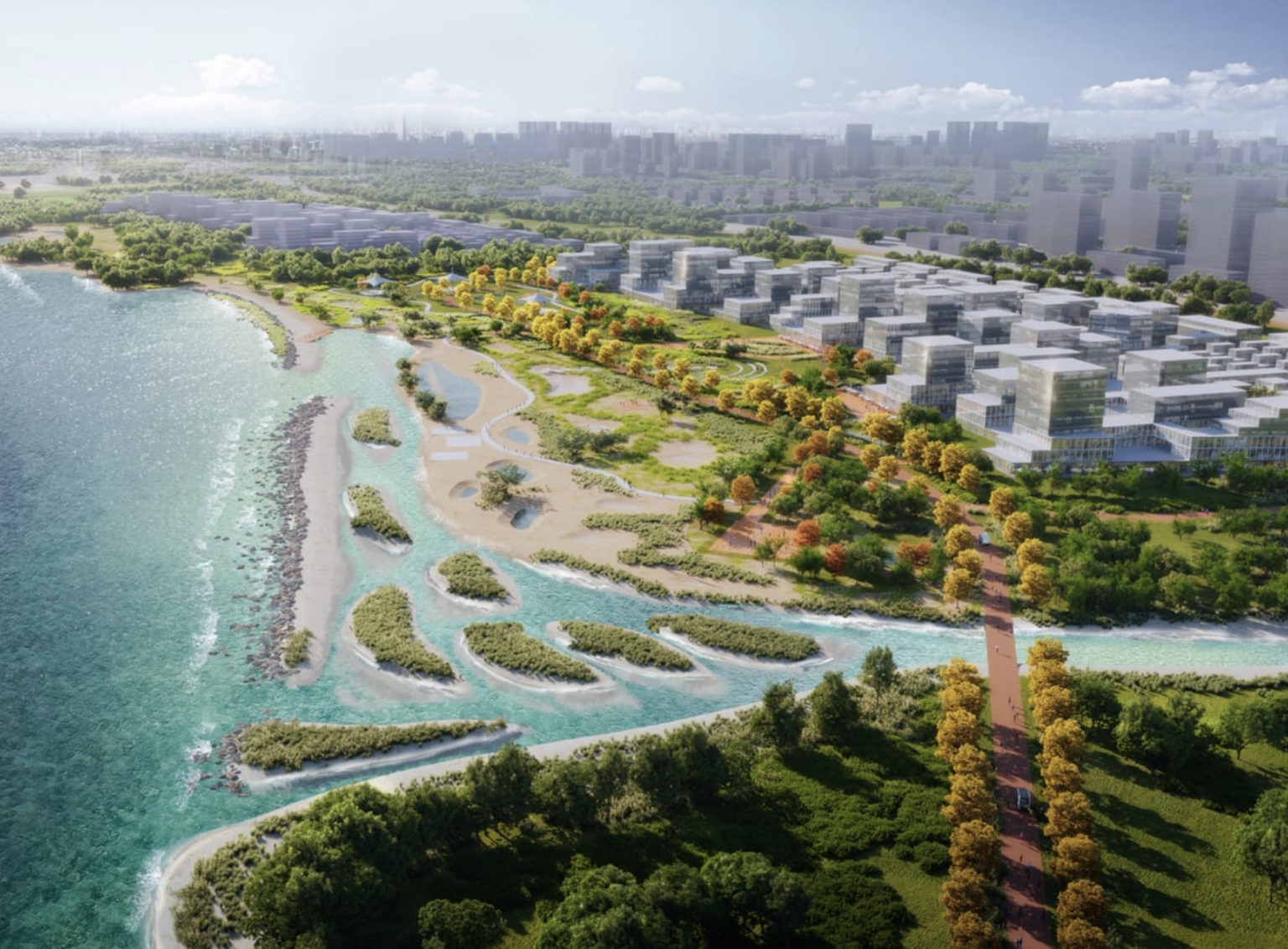 KCAP design 95km coastal development in northeast China - Global ...