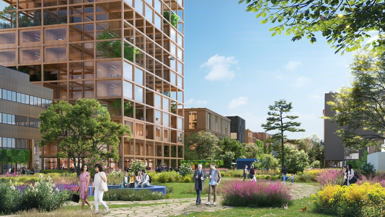 MVRDV designs “pointillist” masterplan for Netherlands technology ...