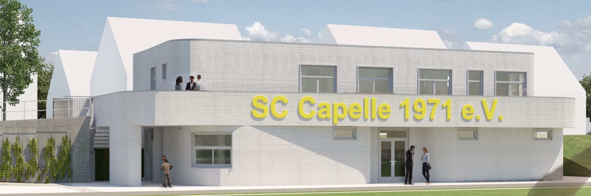 Europe to get first printed football clubhouse - Global Construction Review