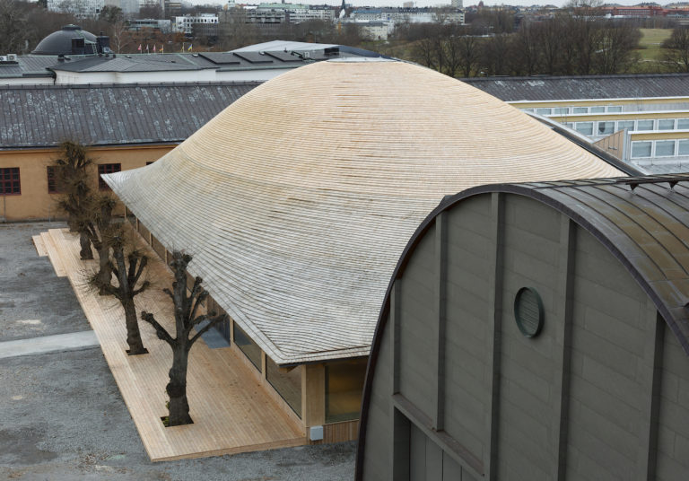 Swedish museum opens timber dome for immersive science shows - Global ...
