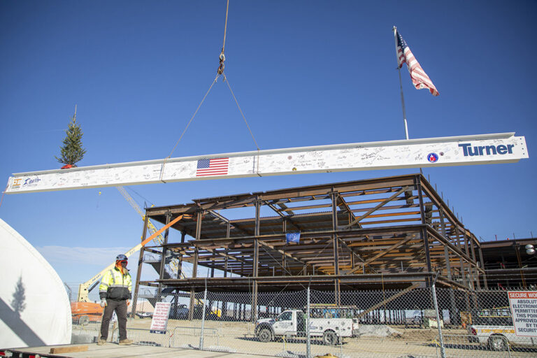 Turner tops out intel building at flood-hit Offutt air base - Global ...