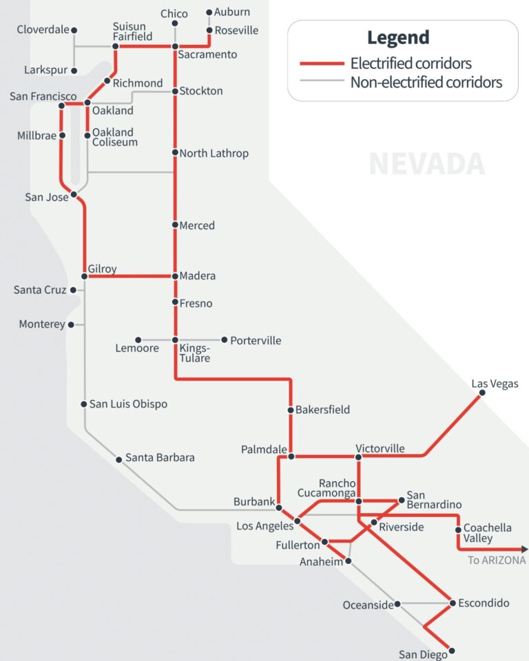 California sets out $310bn plan for state-wide rail system - Global ...