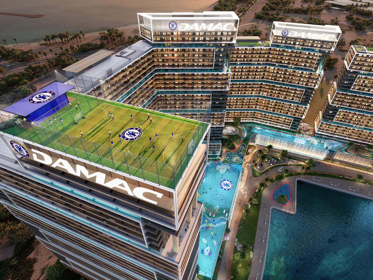 Chelsea FC plans branded tower complex in Dubai - Global Construction ...