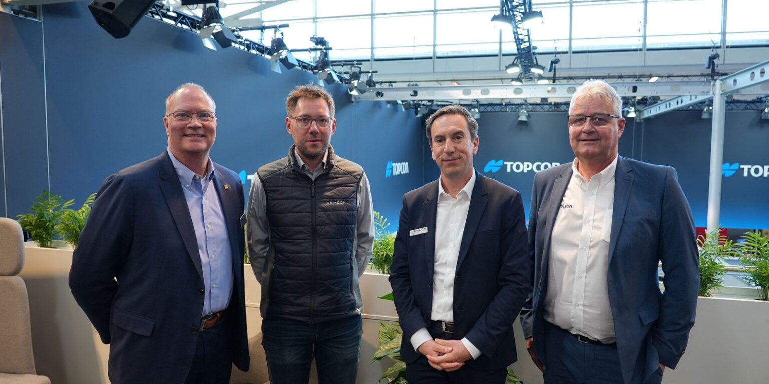 Topcon, Vemcom team up on 3D excavator control - Global Construction Review
