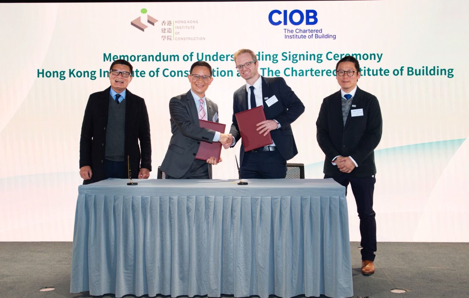 CIOB joins forces with Hong Kong Institute of Construction - Global ...